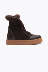 Pegia Leira Boots | Genuine Shearling & Suede Winter Boots UK